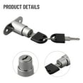 Home Sliding Door Closet Showcase Furniture Cylinder Head Plunger Lock ...