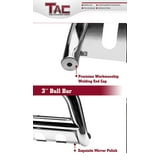 TAC Bull Bar Fit 07-18 Chevy Silverado 1500/GMC Sierra 1500, 07-20 ...