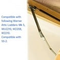 HECASA Attic Ladder Spreader Hinge Arms, Counter Balance Arms Hinge for ...