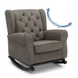 Delta Children Emma Nursery Rocking Chair, Graphite - Walmart.com
