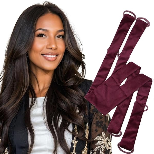 wonima02 Heatless Curls Overnight,No Heat Hair Curlers to Sleep in ...