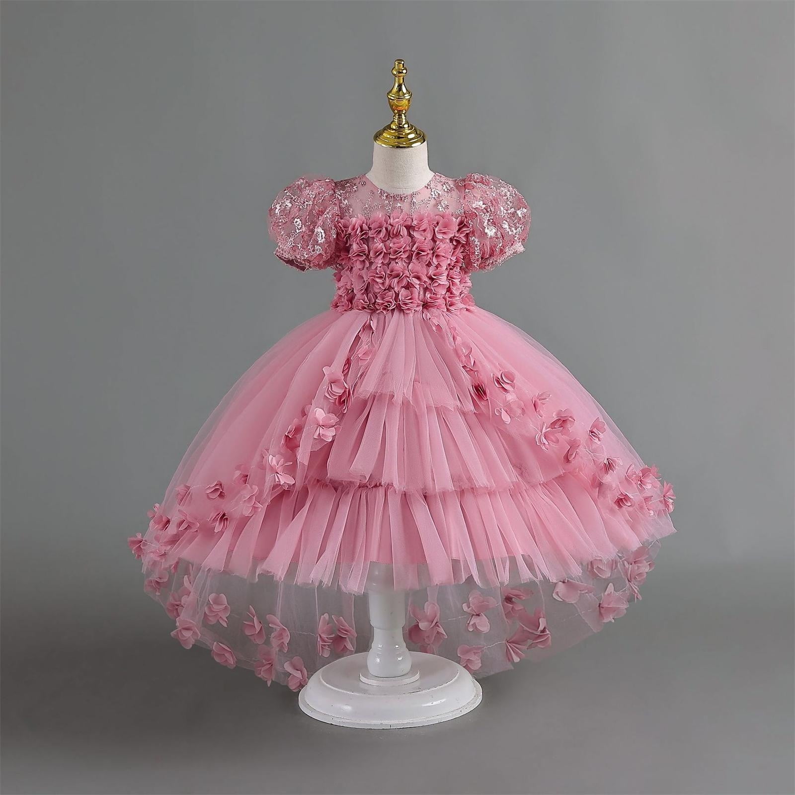 Click here for Edfbuykrs New Lace Flower Petal Childrens Wedding... prices