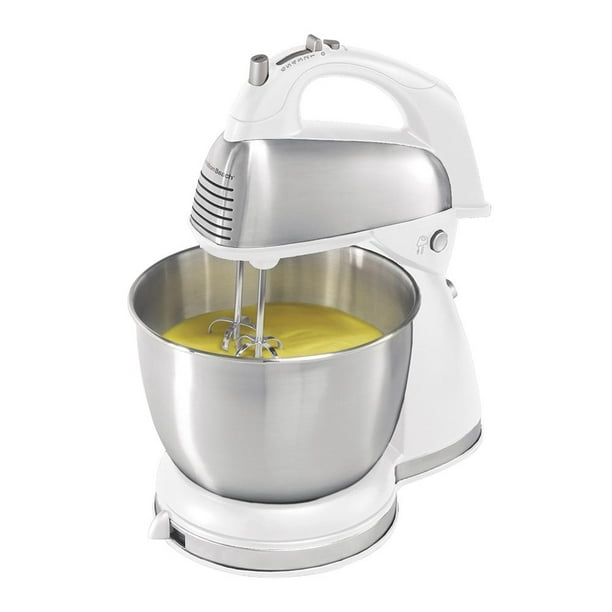 Batidora de Pedestal Hamilton Beach 6 Velocidades Acero con Blanco | Walmart en línea