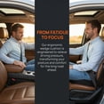 Adult Booster Car Seat Cushion – Wedge Memory Foam Pad for Driving Seat ...