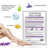 ALIVER Lavender Foot Peel Mask Baby Foot Exfoliant Feet Peel Mask, 5 ...