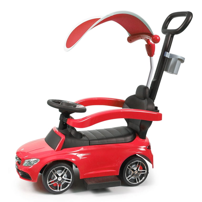 Baby Girl Push Car
