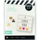 Heidi Swapp Lightbox Mini Inserts: Emoji Icons, 20 pack - Walmart.com