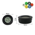 Digital Thermometer Hygrometer Mini LCD Humidity Meter Detector ...
