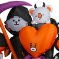 102 Inch Line Friends BT21 Scene for Halloween by Airblown Inflatables ...