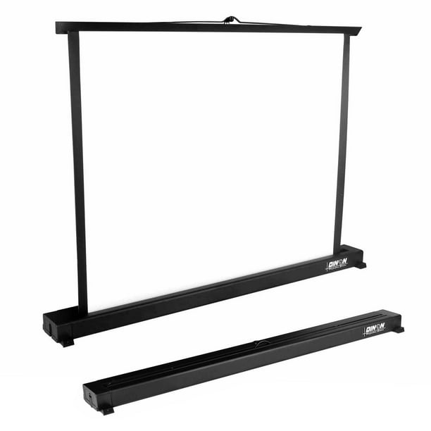 40 Inch Portable Projector Screen Tabletop Stand Screen Suit for 4:3 ...