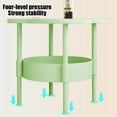 2 Tier Side Table With Removable Tray, Four - Leaf Clover Design, Small ...