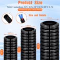 Split Wire Loom Tubing Cable Sleeves Kit 1/4", 1/2", 3/8" X 300 ft ...