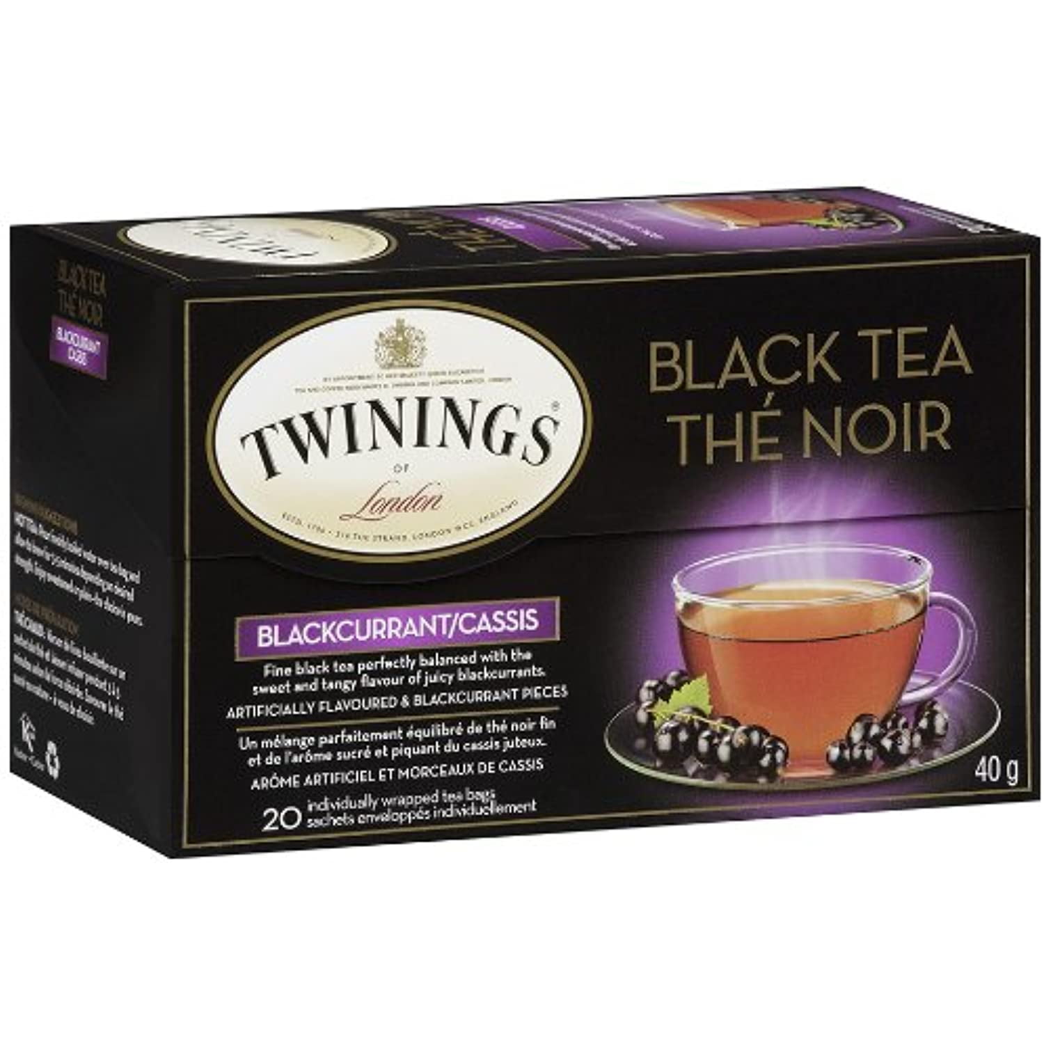 Twinings Blackcurrant Breeze Flavored Tea 20 Count - Walmart.com