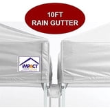 Impact Canopy 10 foot Canopy Rain Gutter, Tent Gutter, Shelter Gutter ...