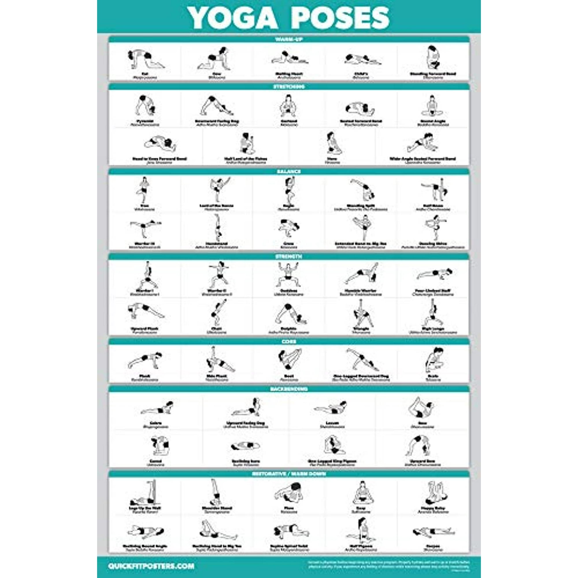 Yoga Stretches Names