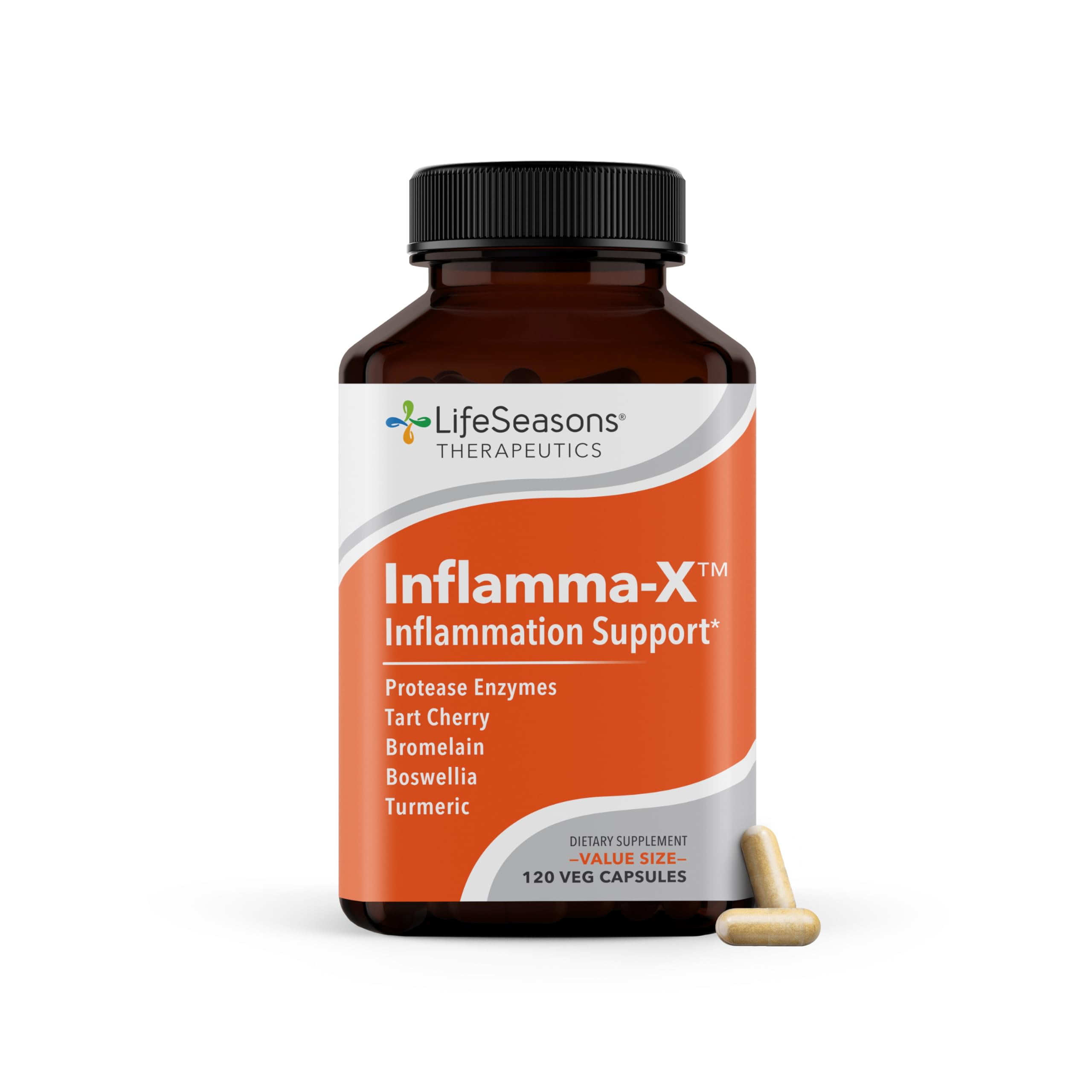 Supplement LifeSeasons Inflamma-X Inflamma-X Inflammation Support 120 ...