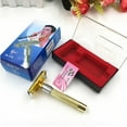 EXLEAF 2026 New Men'S Safety Handheld Manual Shaver + Double Edge ...