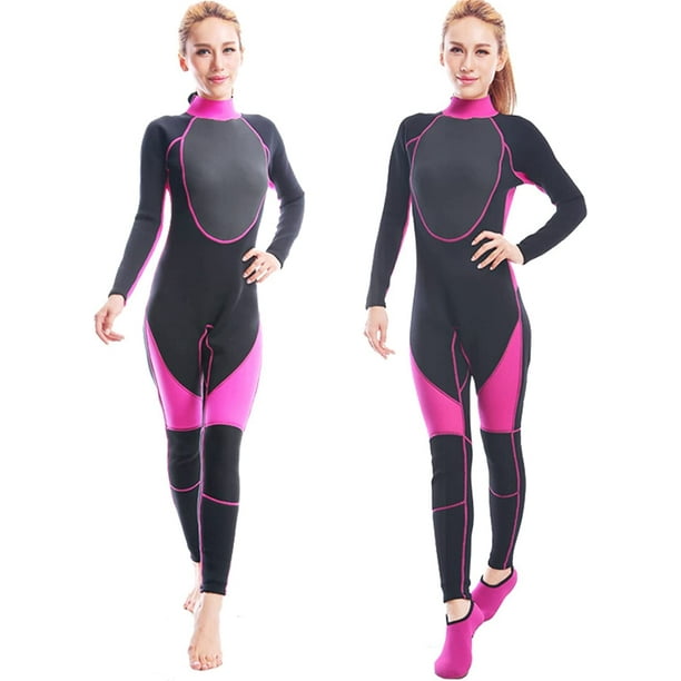 Diving Skin Women Youth Thin Wetsuit Rash Guard- Full Body UV ...