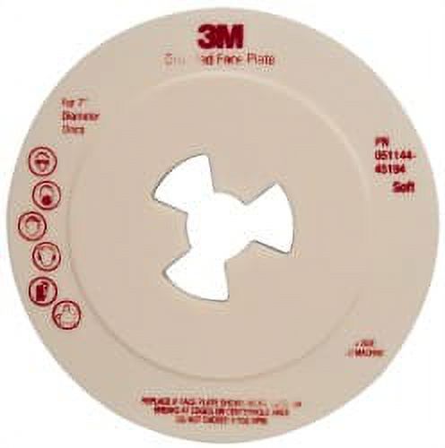 3M 7000120522 Face Plate for Sanding Discs: 5/8-11 Plastic, 7,000 Max ...