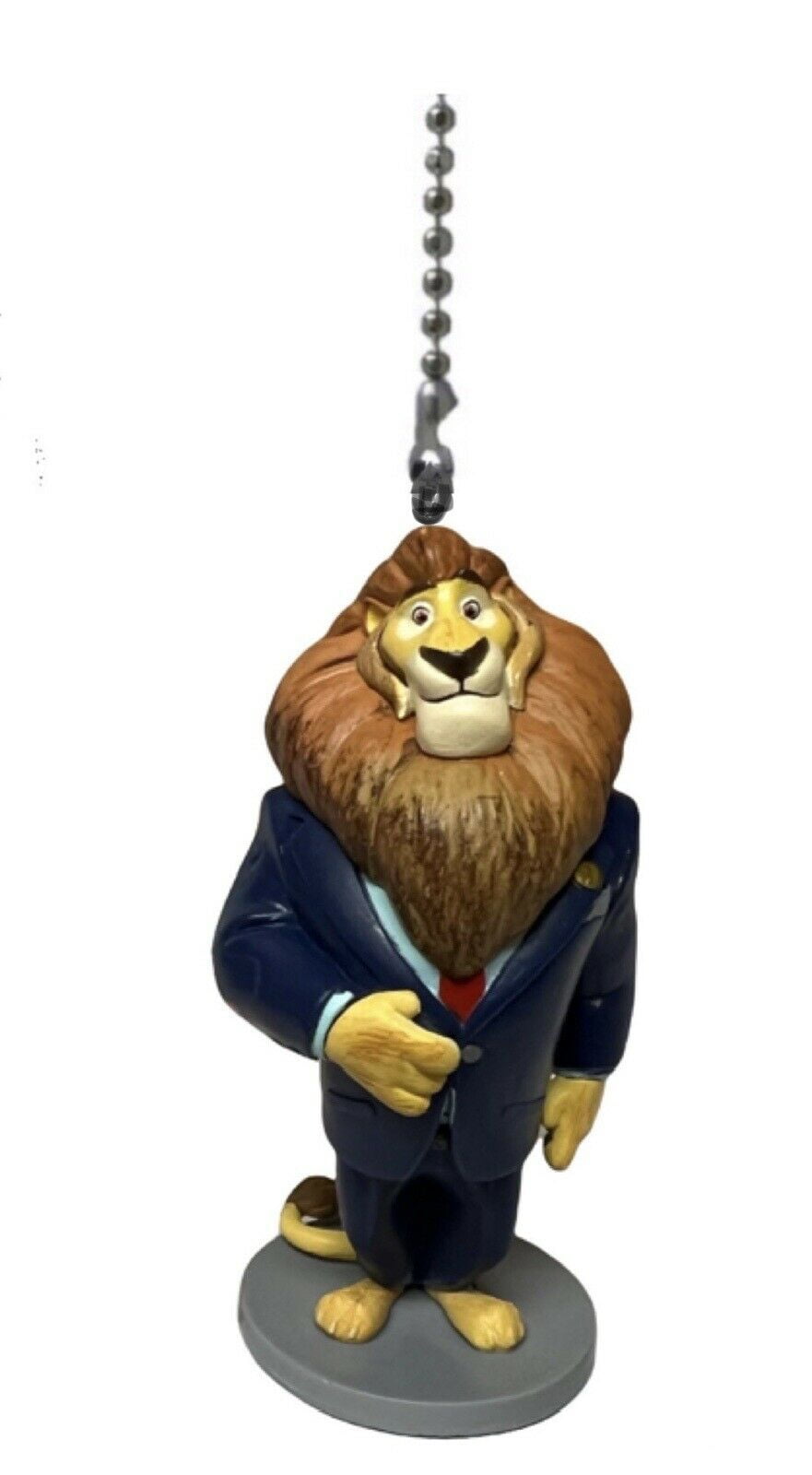 Zootopia Mayor Lionheart PVC Light Fan Light Pull Chain Figure Disney ...