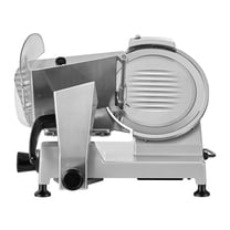 KFFKFF Electric Meat Slicer, 340W Food Slicer with 10" Stainless Steel ...