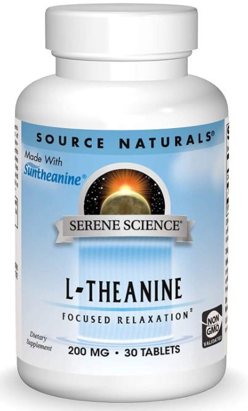 Source Naturals I Serene Science, L-teanina, 200 mg, 30 cápsulas ...