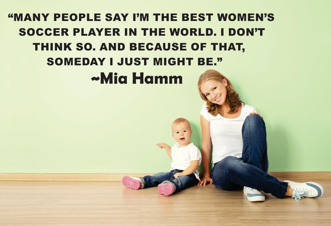 Mia Hamm Soccer Quotes