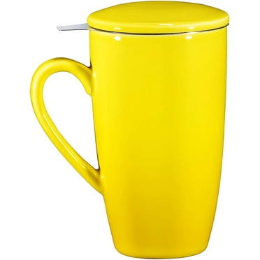 Primula 16 oz. Temperature Safe Glass Double Wall Mug with Tea Bag ...