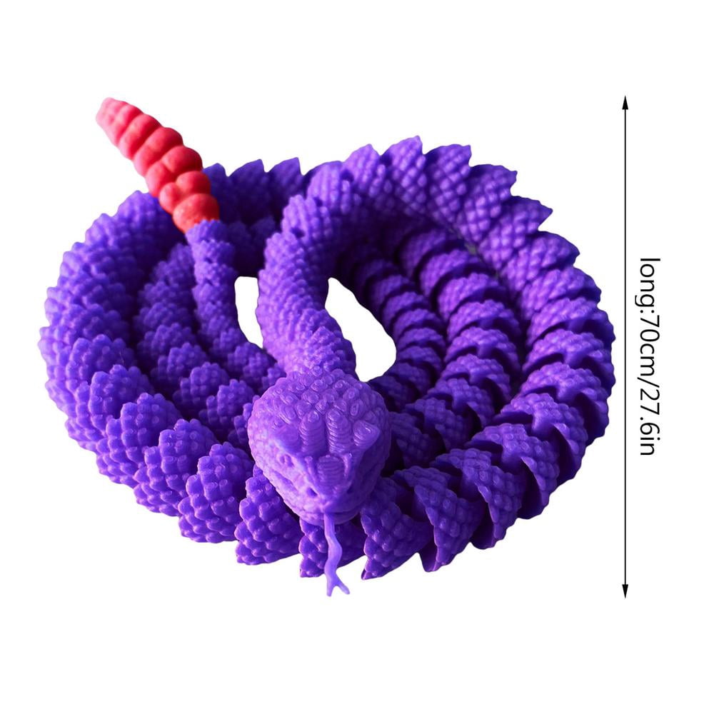 Purple Snake Toy