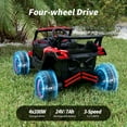 Hikiddo 24 Volt Ride on Toy, 4WD Electric Ride on Car UTV for Big Kids ...
