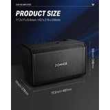 Donner Electric Drum AMP, 80-Watt Wireless Electronic Drum Amplifier Professional DDA-80 ...