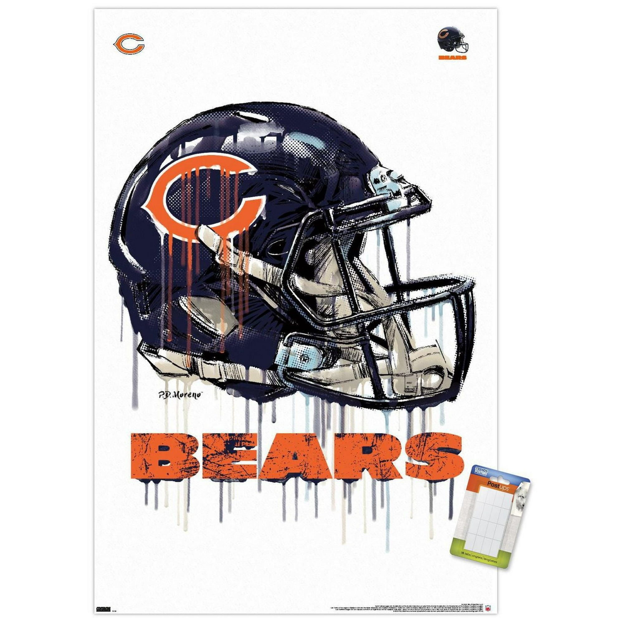 Click here for Trends International Nfl Chicago Bears - Drip Helm... prices