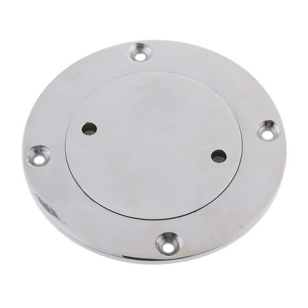 4.8" Marine Boat RV Deck Plate Cover Stainless Steel 123mm | Walmart Canada