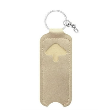 Compact Key Chain Organizer With Leather Strap, Smart Key Ring Holds 8 ...