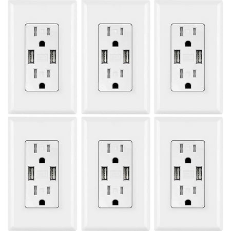 LZMY USB Outlet, High Speed Charger 4.2A Charging Capability, Child ...