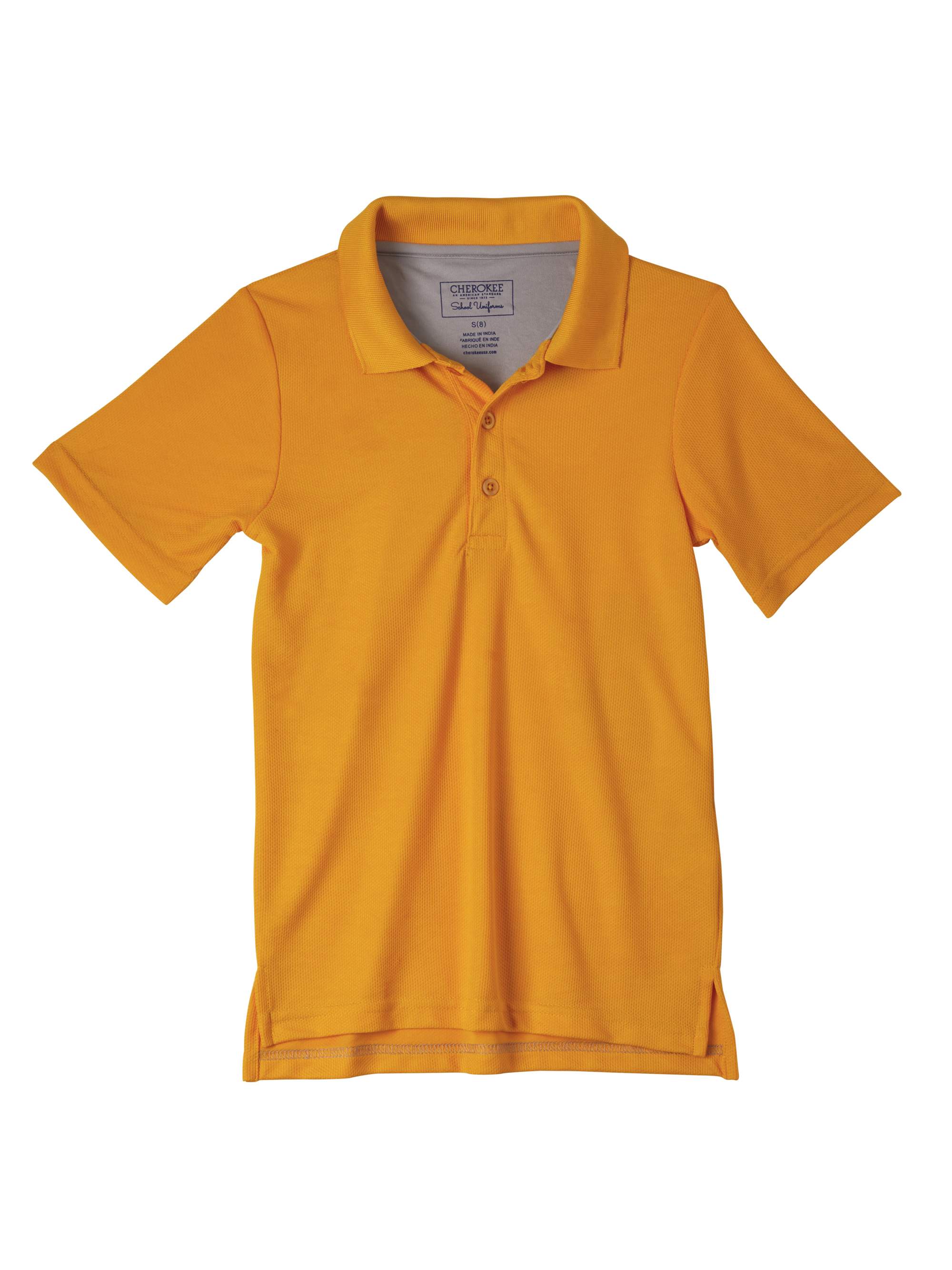 Cherokee Boys 4 20 School Uniform Short Sleeve Performance Polo Shirt