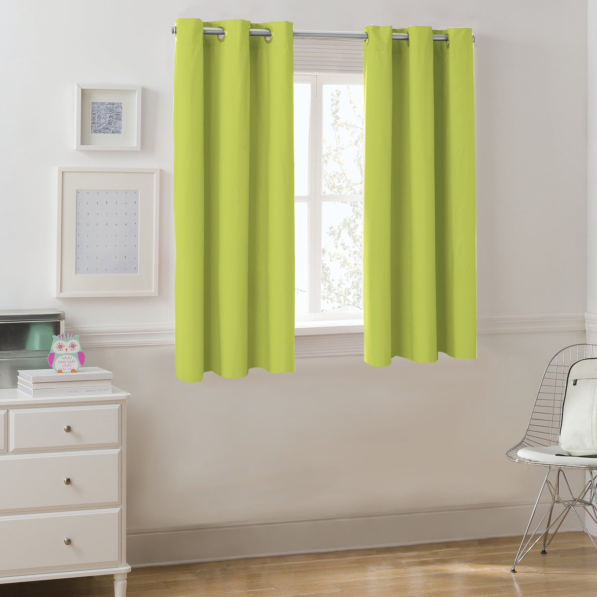 Mainstays Room Darkening Single Window Curtain Panel - Walmart.com