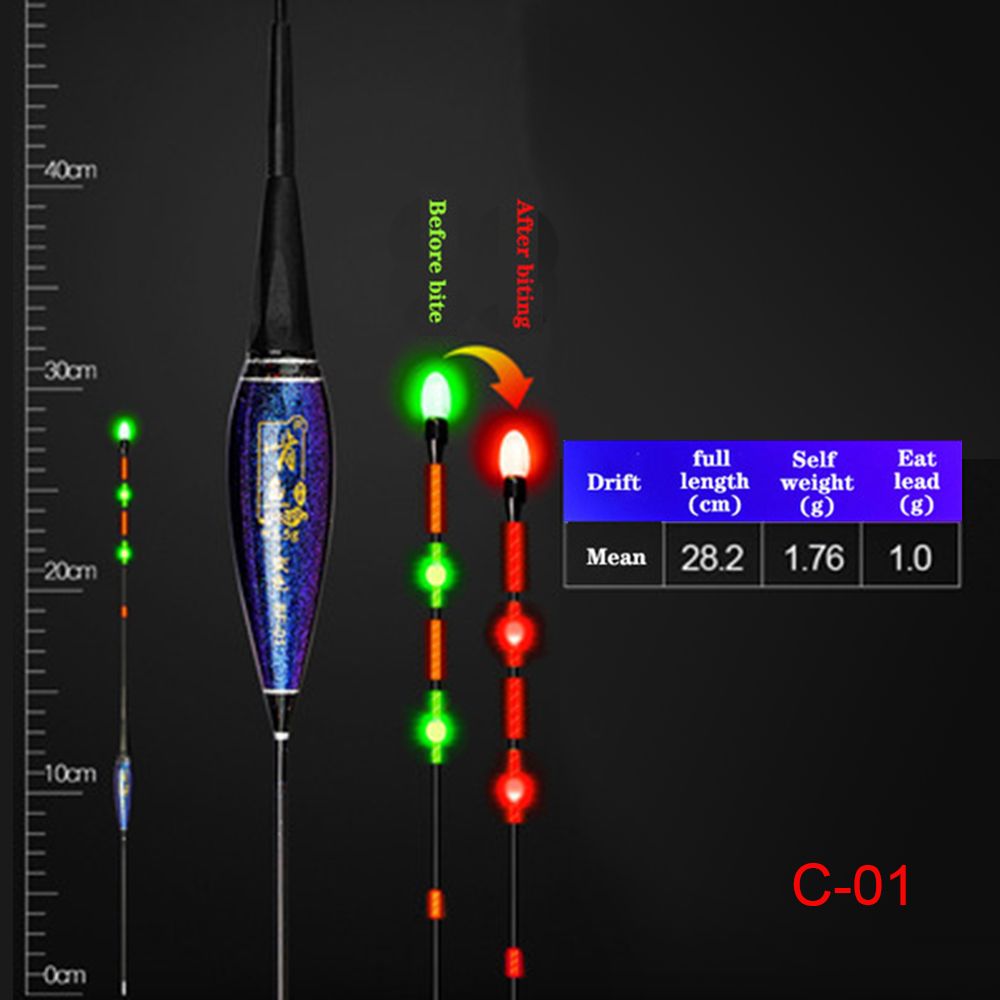 New LED Light Color Change Electronic Indicator Fishing Lure Light ...