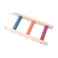 Danhjin Parrot Ladder for Cage, Wooden Bird Ladder Climbing Ramp ...