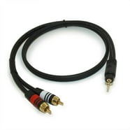 SF Cable 1.8 meter Premium 3.5mm Male to Male Audio Flat Angle Cable ...