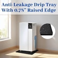 Dehumidifier Drip Mat-23.6'' x 19.7'' x 0.78'' Silne Humidifier Drip ...