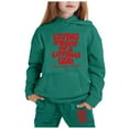 Children's Long Sleeved Hooded Hoodie Set Autumn Baby Girl Outfit 3 ...