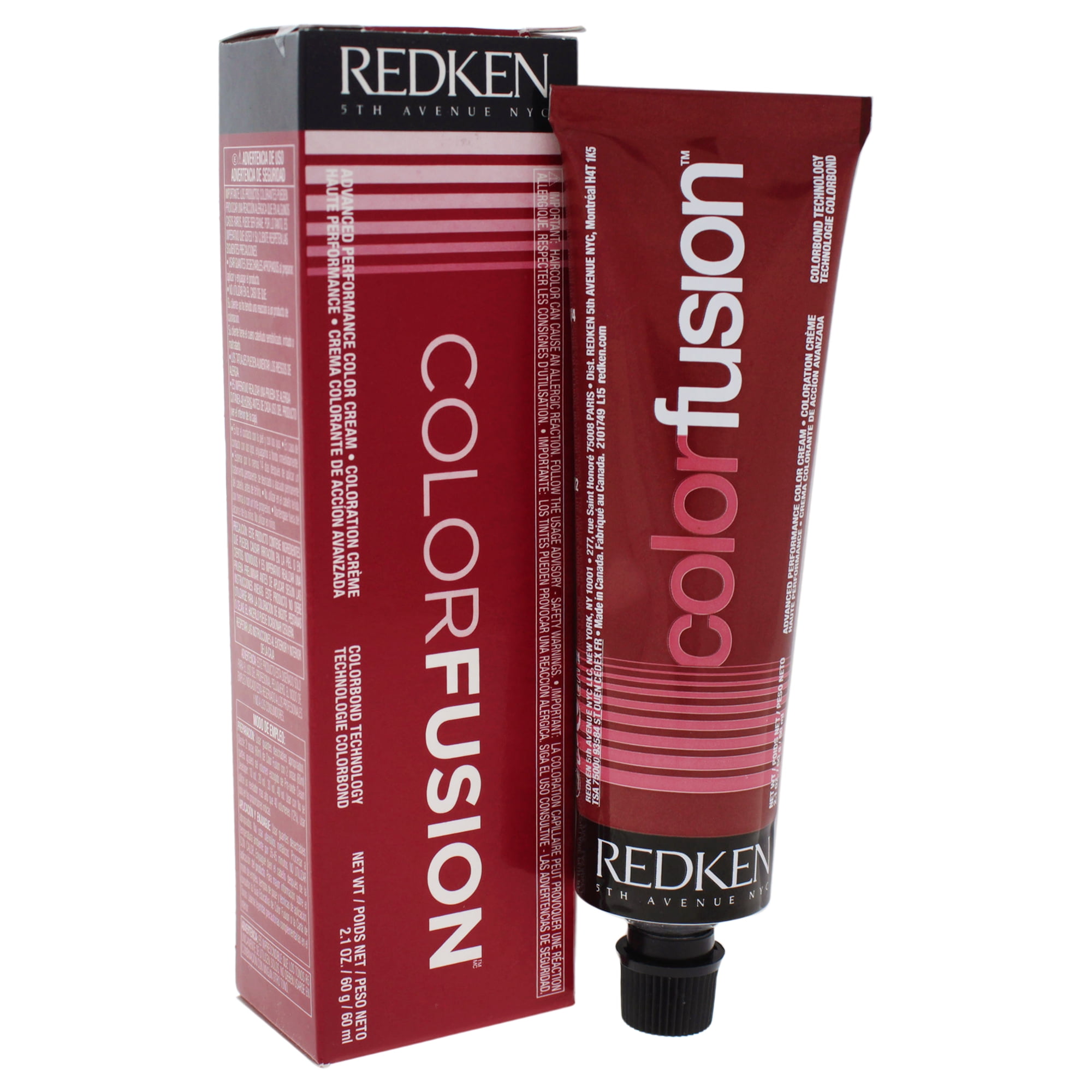 Redken Color Fusion Color Cream Fashion # 5Vr Violet/Red - 2.1 oz Hair ...