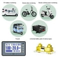 Battery Monitor, 8-120V 100/200/300/500A Charge Discharge Split Type ...