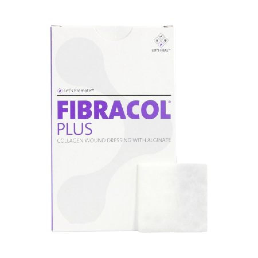 Fibracol Plus Collagen Dressing, Collagen/Alginate, 4 Inches x 4 Inches ...
