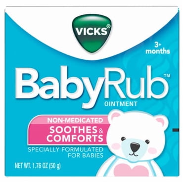 Vicks Babyrub, Soothing Chest Rub Ointment for Infants, Kids, Toddlers ...