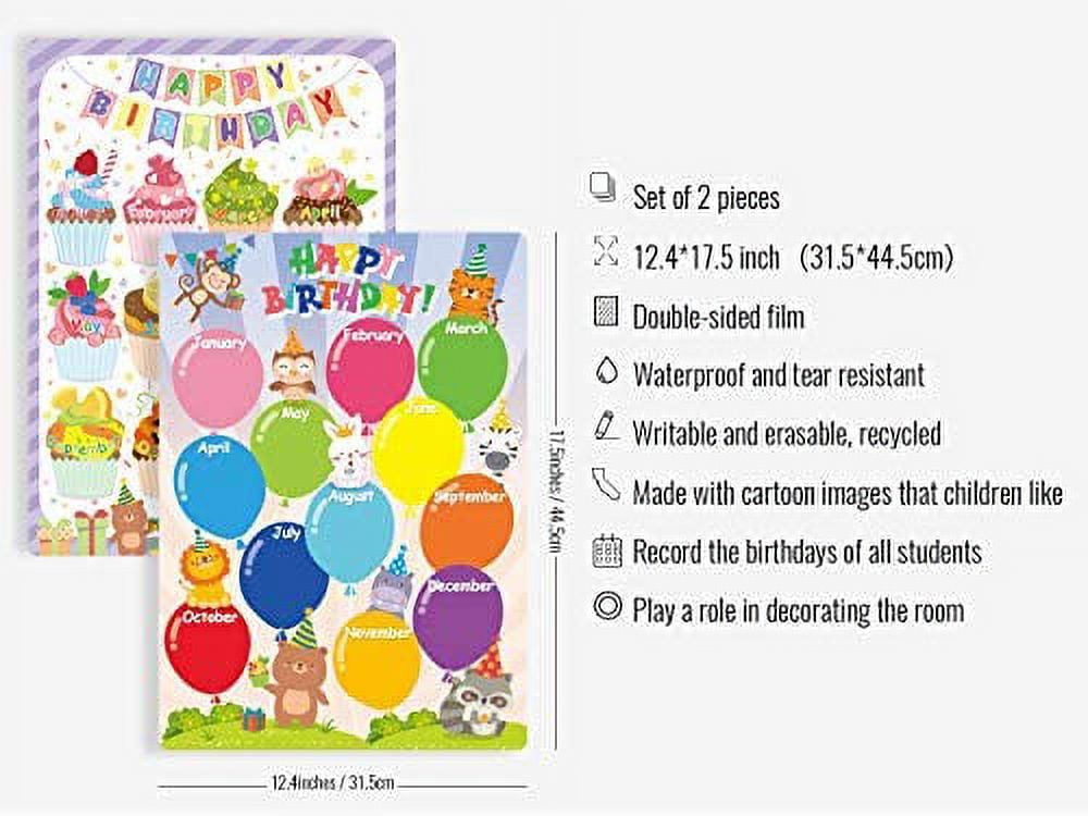 Classroom Birthday Calendar