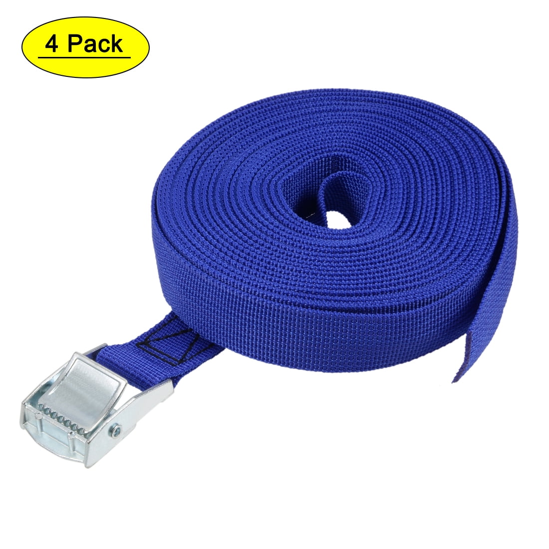 Uxcell 2.74ft Cam Buckle Tie Down Strap Load Cap for Moving Cargo ...