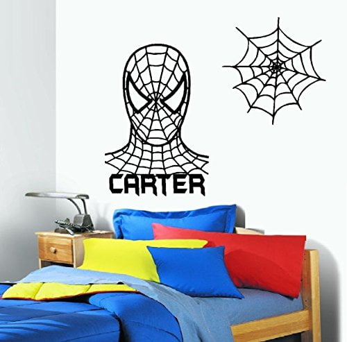 Wall Decals & Murals Home Décor Spider-Man Wall Decal Spider-Man Vinyl ...