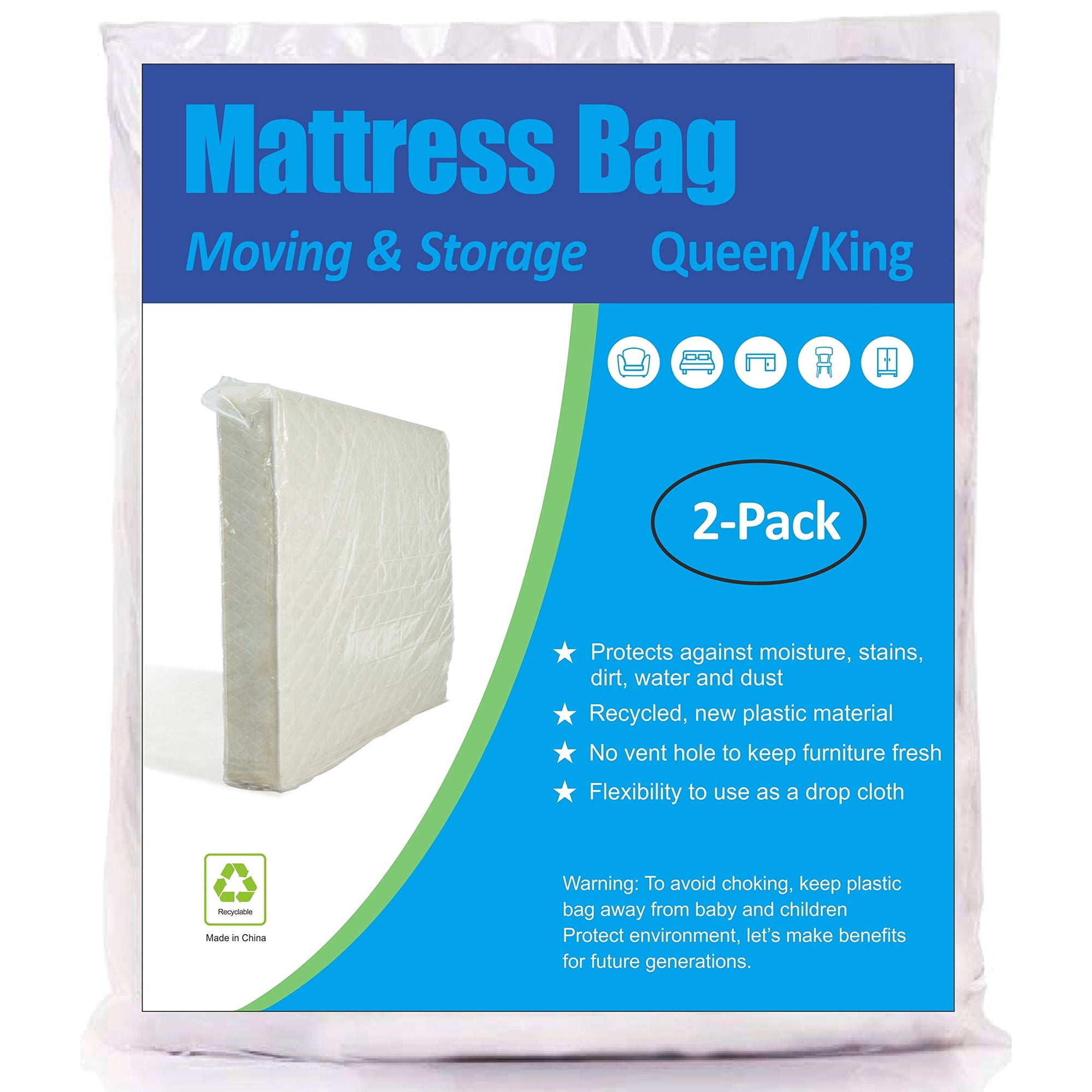 Click here for Comforthome Mattress Bag For Moving And Storage Qu... prices
